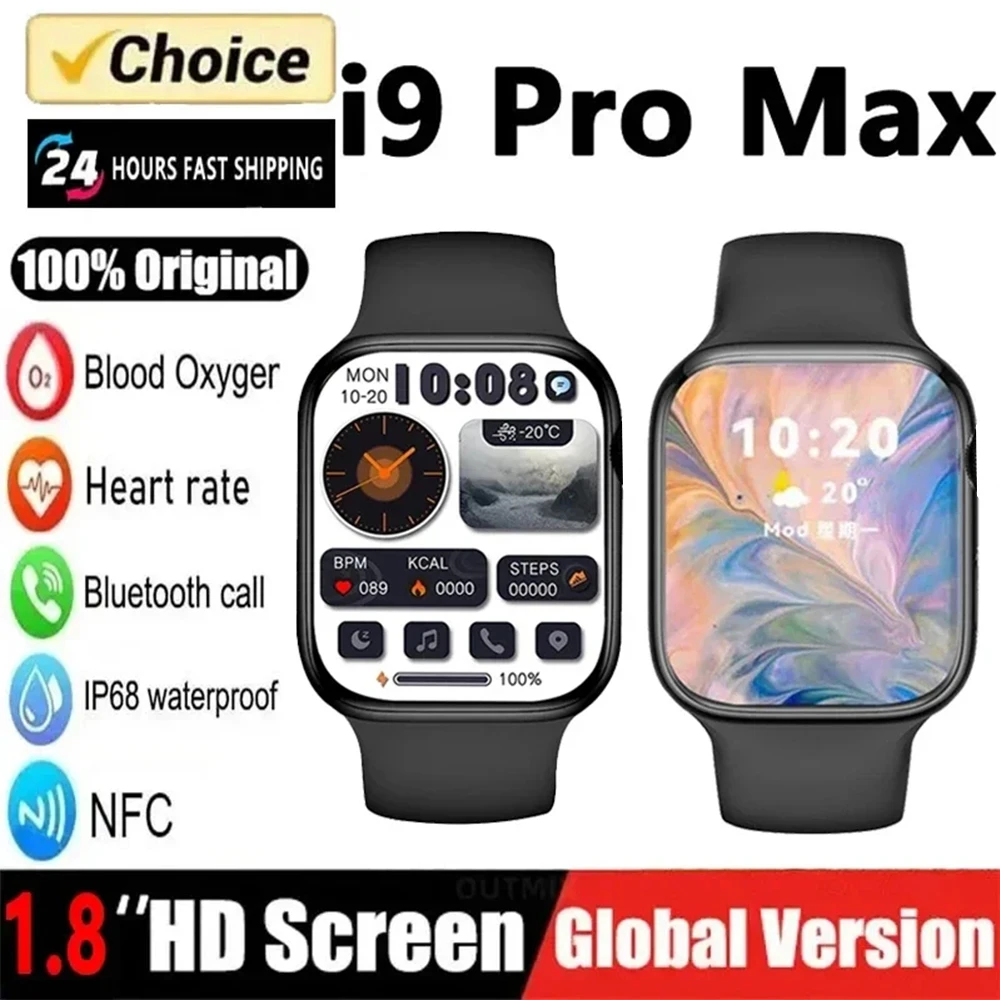 I9-Pro-Max-Smart-Watch-9-Men-Fitness-Activity-Tracker-Bluetooth-Call ...