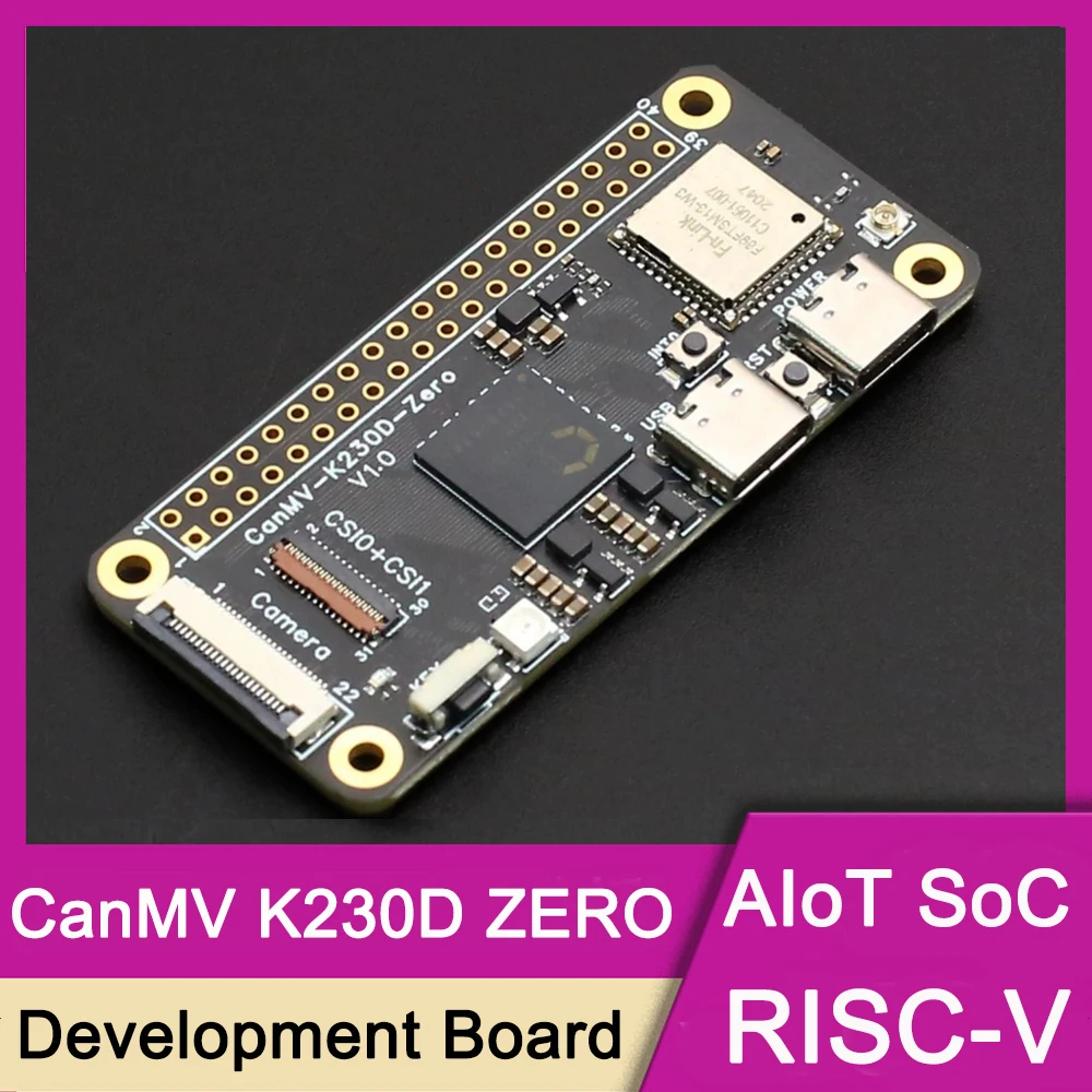 CanMV-K230D-ZERO-Development-Board-Machine-Vision-Recognition-Camera-AI-Rapid-RISC-V-Motherboard ...