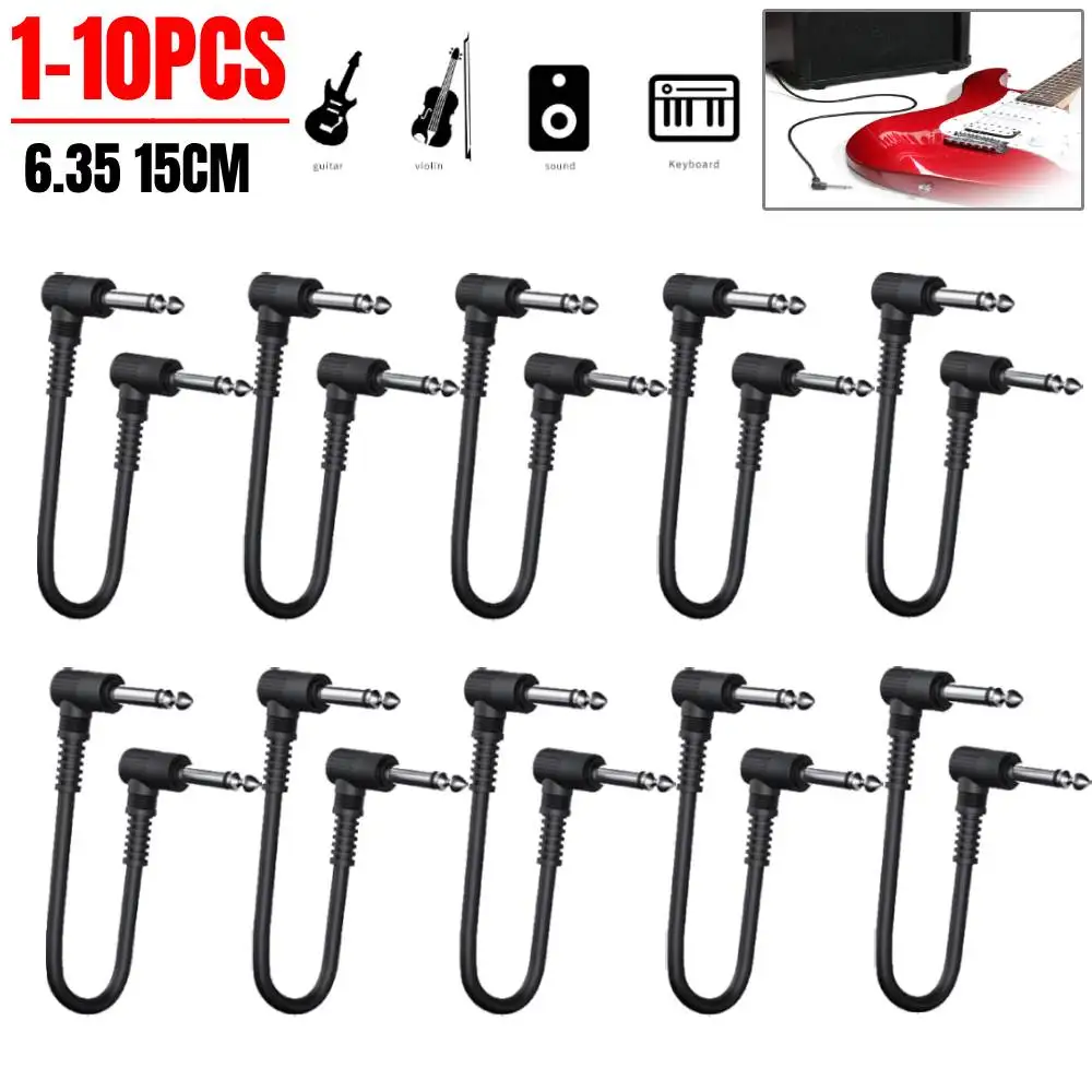 15cm-length-6-35-Guitar-Effect-Pedal-Power-Supply-Cable-Wire-Adapter ...