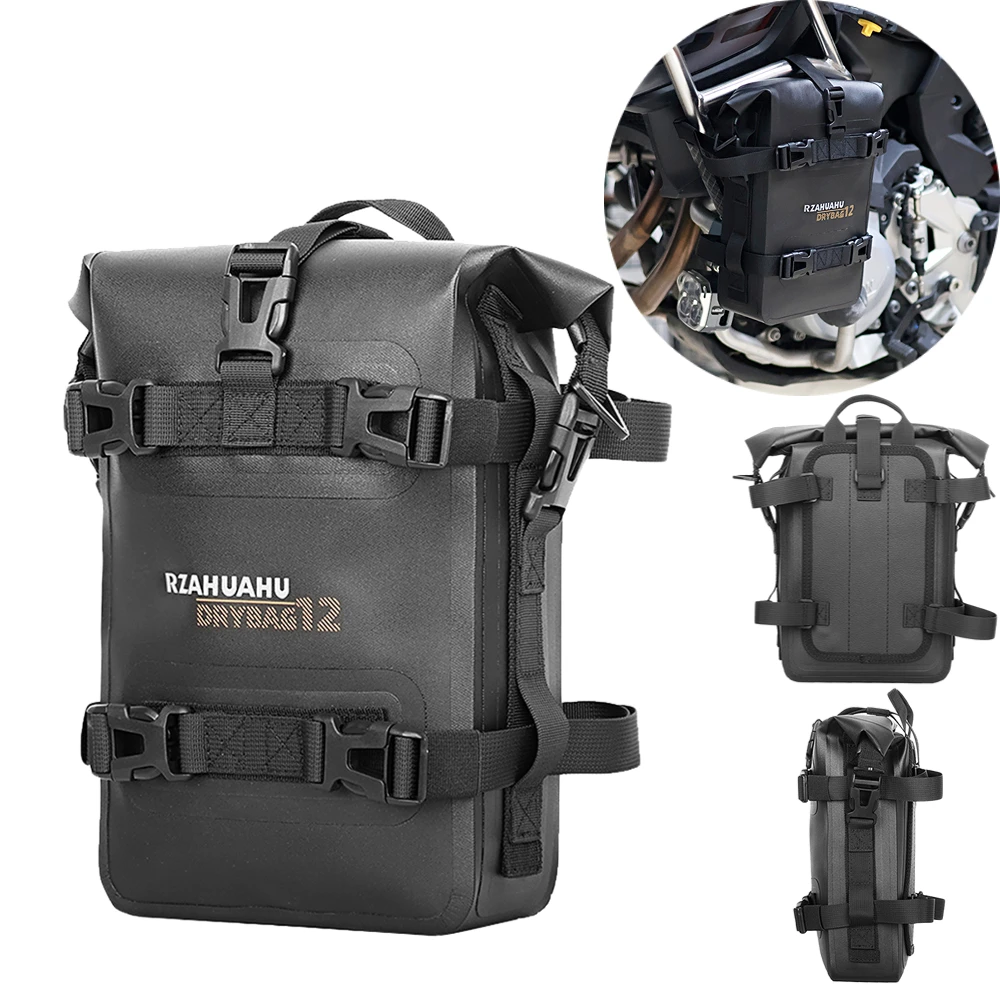 Motorcycle-Multifunctional-Bumper-Bag-Fall-Protection-Bar-Package ...
