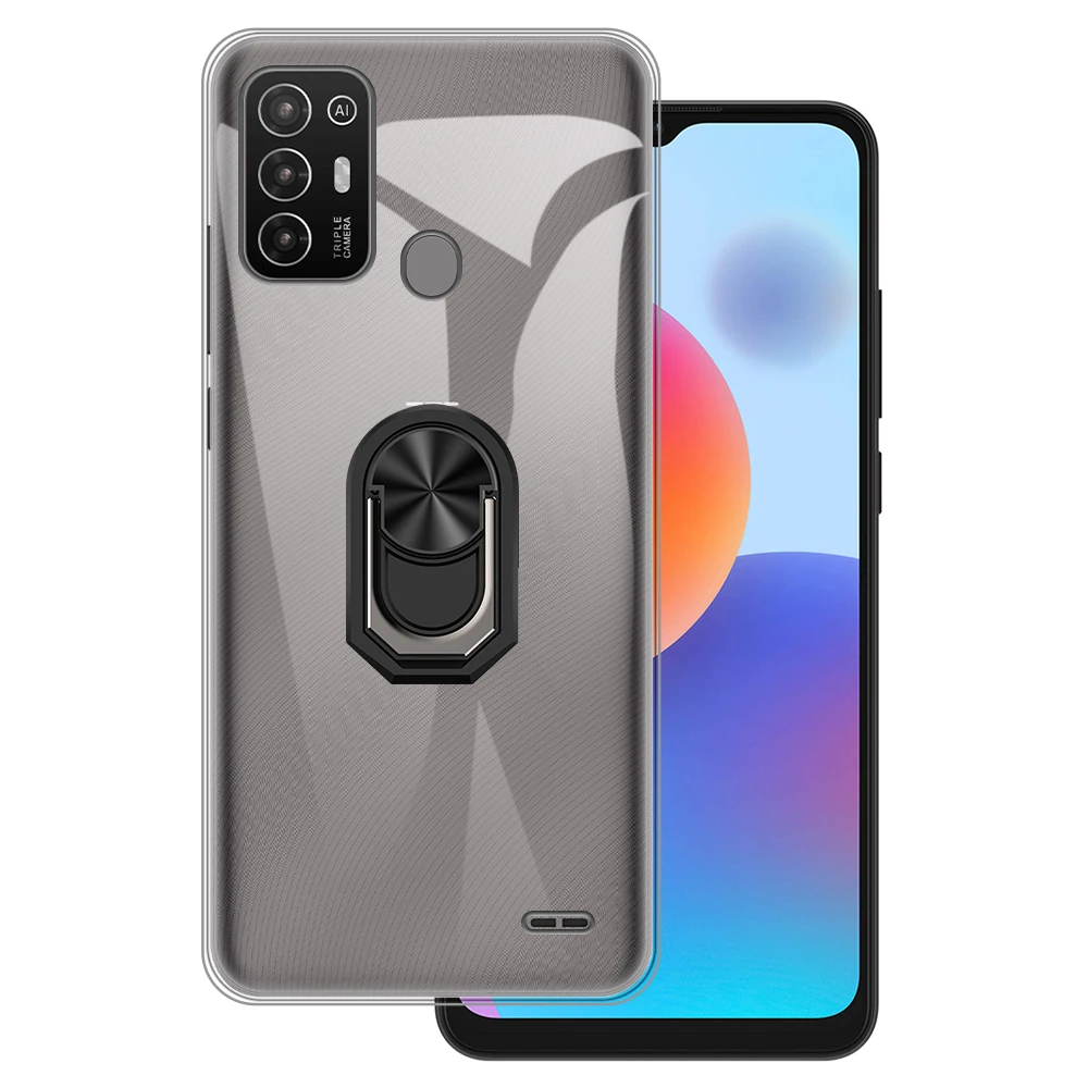 Luxury-Shockproof-Ring-Holder-For-ZTE-Blade-A52-Case-Silicone-TPU ...