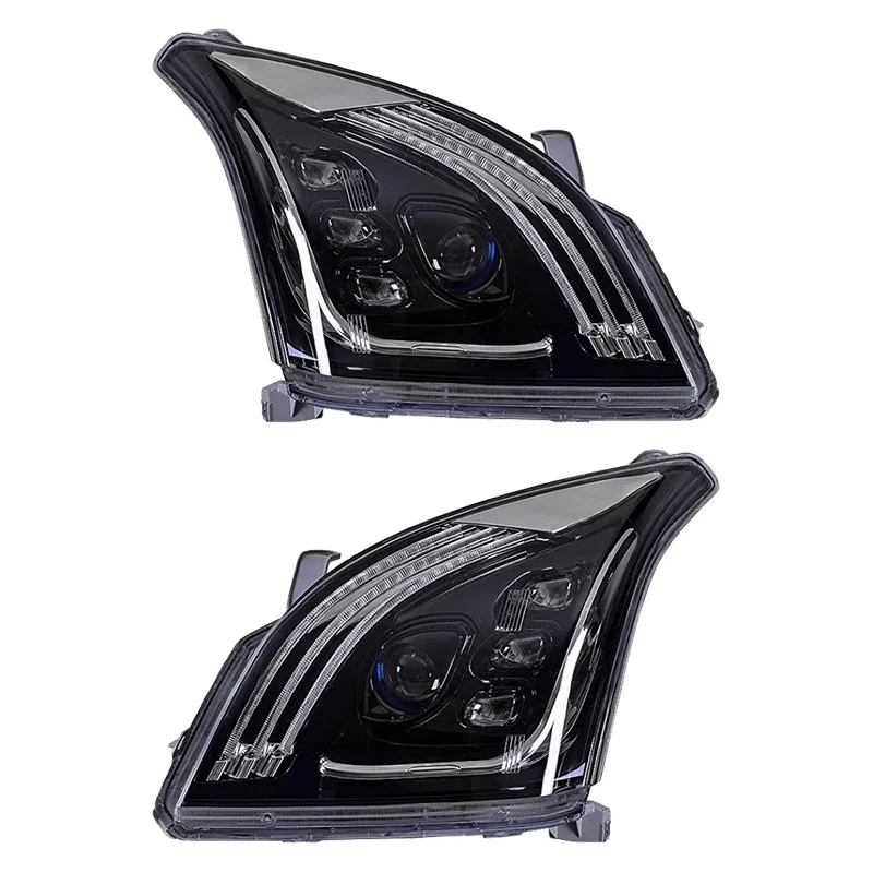 Toyota Prado FJ 120 Head Light 2003-2009 Upgrade Led Headlight for ...