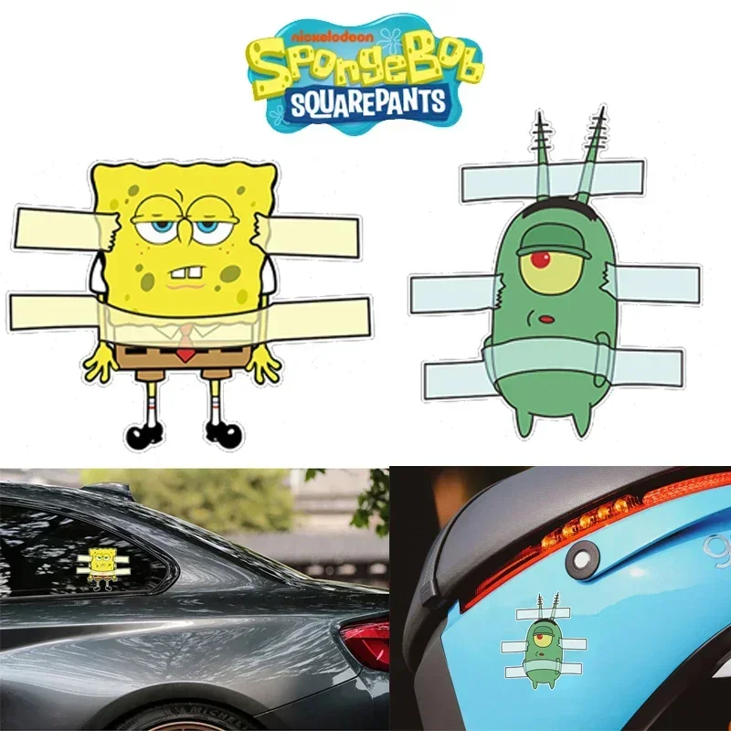SpongeBob-Car-Stickers-and-Decals-Car-Accessories-Stickers-Waterproof ...