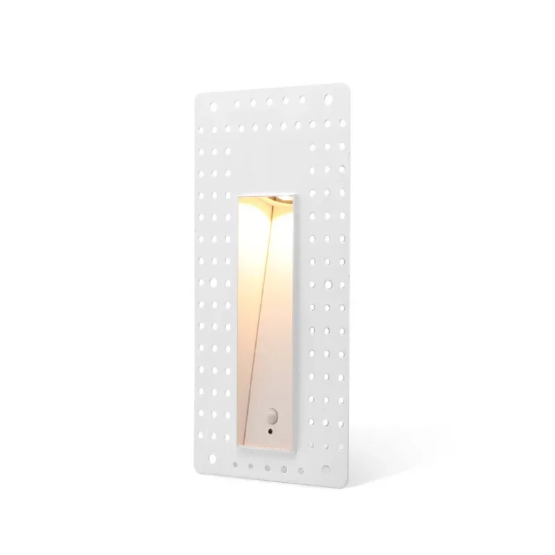 Recessed Motion Detect LED Wall Lamp 85-265V Frameless 3W Step ...