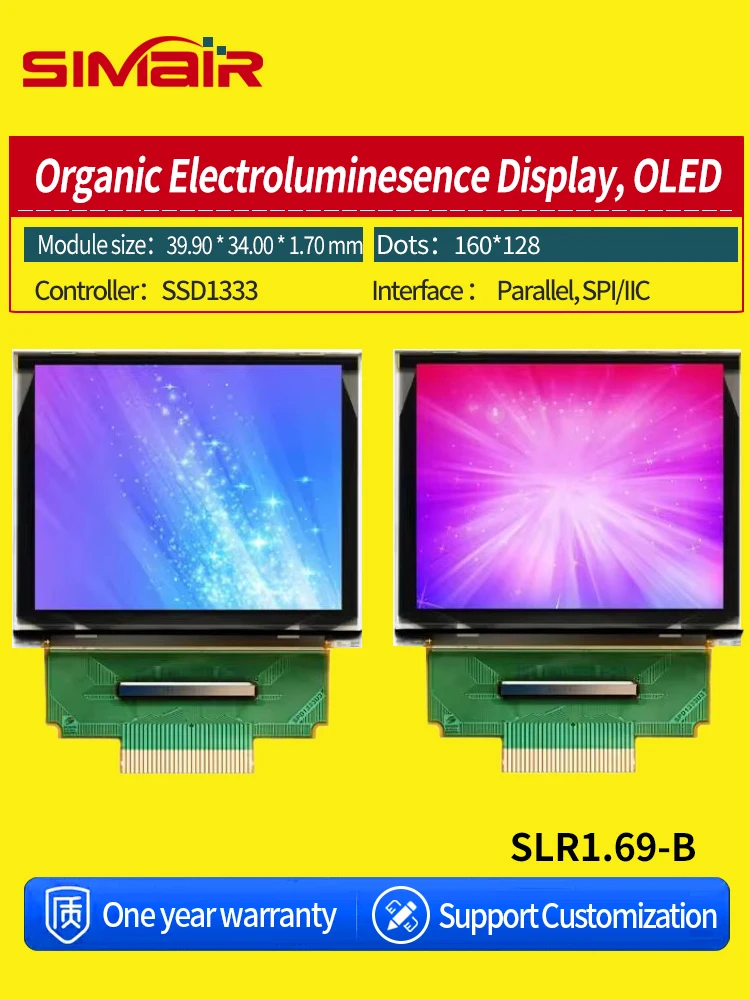 New-Plug-in-30Pin-Pixel-160x128-SSD1333-1-69-LCD-Display-Panel-262K-1 ...