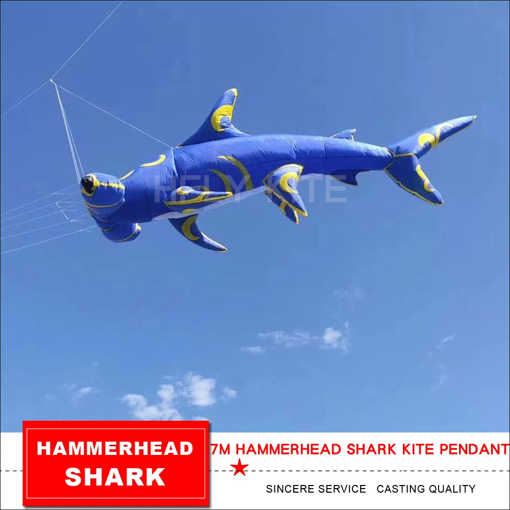 New Arrival 7m Hammerhead Shark Kite Pendant For Adults High Quality ...