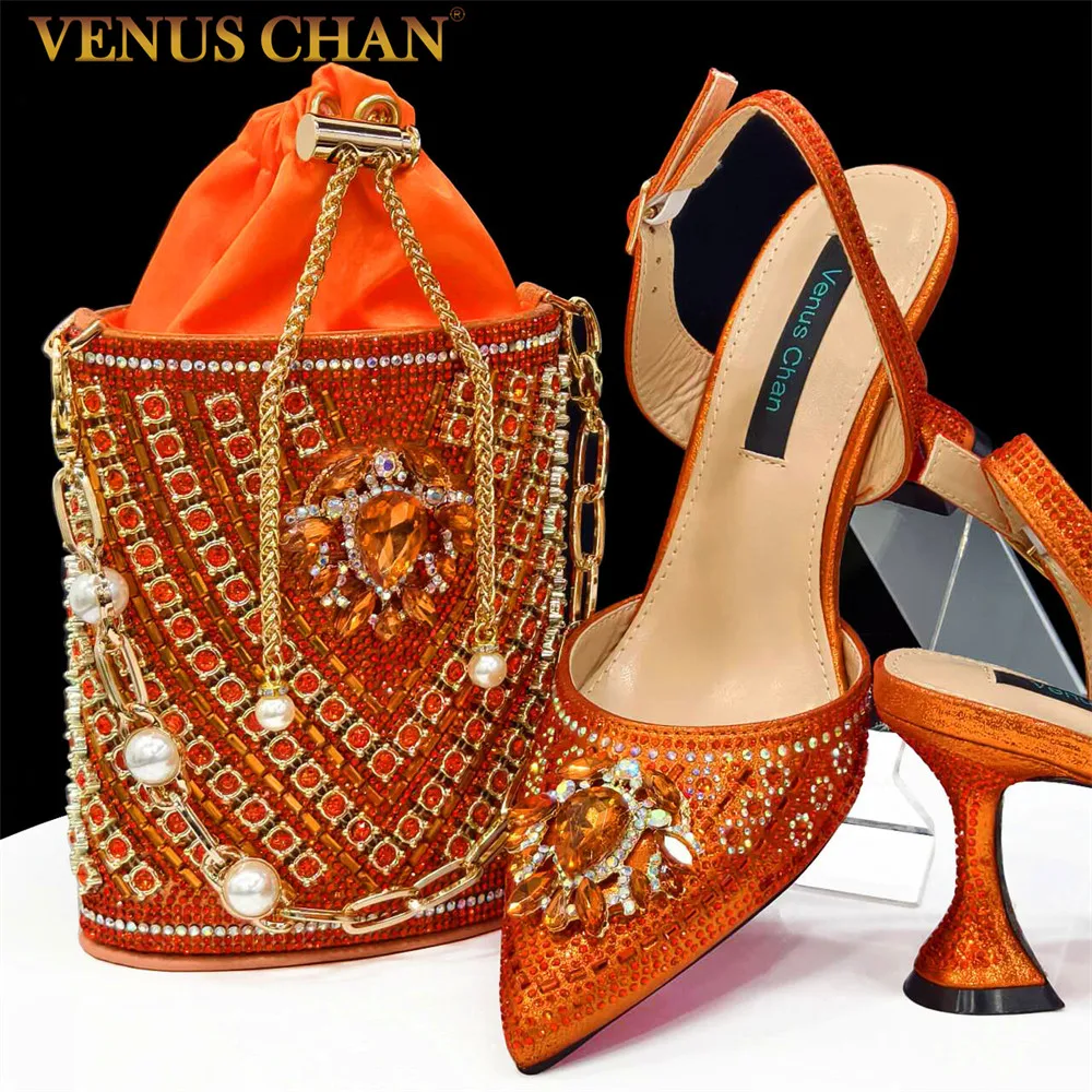 Venus-Chan-Italian-Shoes-and-Bags-Matching-Set-2024-Nigerian-Heel-Party ...