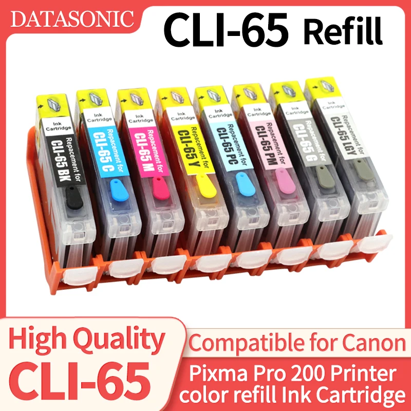 1set CLI-65 CLI65 CLI 65 refill ink Cartridge Compatible for Canon ...