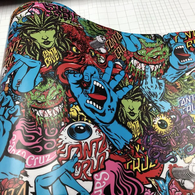 X2 Jdm Sticker Bombing Sheets A4 Sticker Bomb Decal Euro Erreinge X2