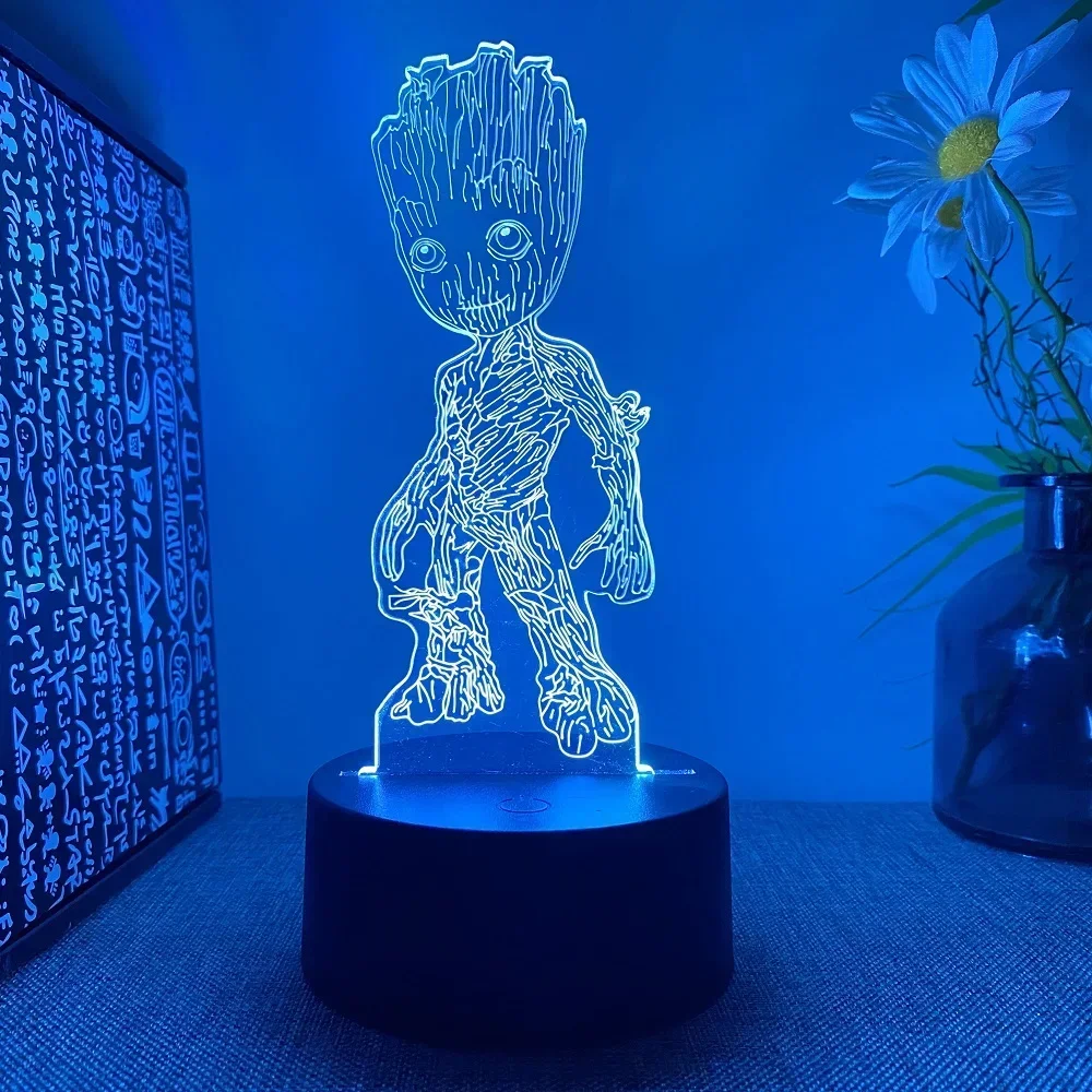 Guardians-of-the-Galaxy-Groot-3D-Visual-Illusion-Night-Light-Creative ...