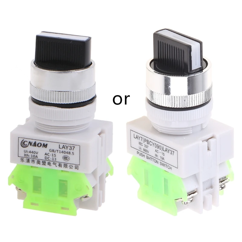 Rotary-Three-Position-Selector-Switch-Power-Ignition-LAY720X-3-Nice ...