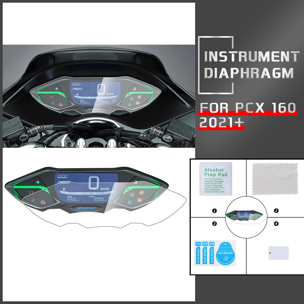 For-Honda-PCX160-PCX125-PCX-125-160-2021-2022-Motorcycle-Instrument ...