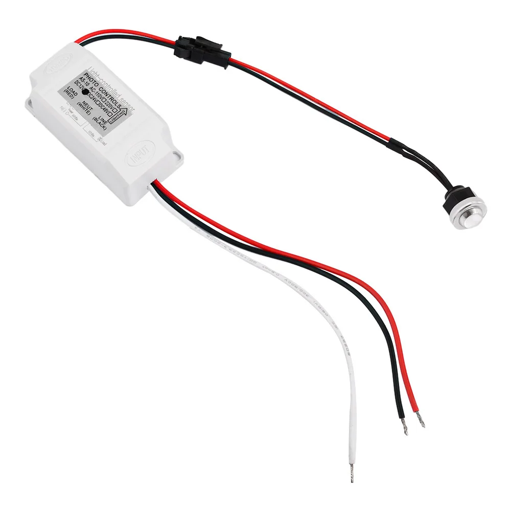 DC12V-24V-AC100-260V-Mini-Outdoor-Light-Control-Photoelectric-Sensor ...