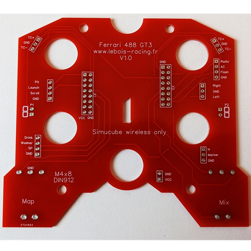 PCB Developpement board for Simucube wireless emitter compatible with ...