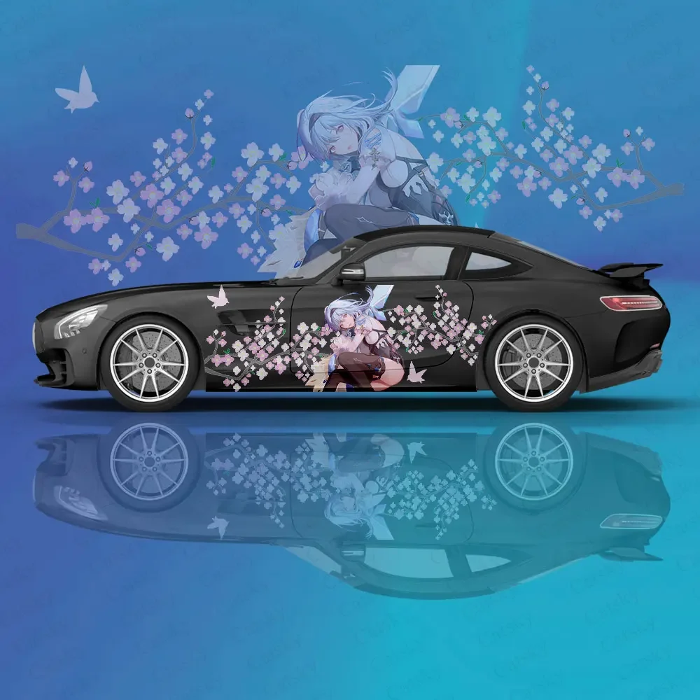 Genshin-Impact-Eula-animal-Car-Decal-Protective-Film-Vinyl-Racing-Side ...
