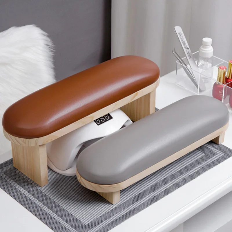 New-High-Quaility-PU-Leather-Nail-Hand-Pillow-Arm-Rest-Stand-Cushion ...