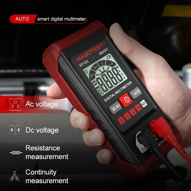 Smart-Digital-Multimeter-Mini-Voltmeter-Ammeter-High-precision ...