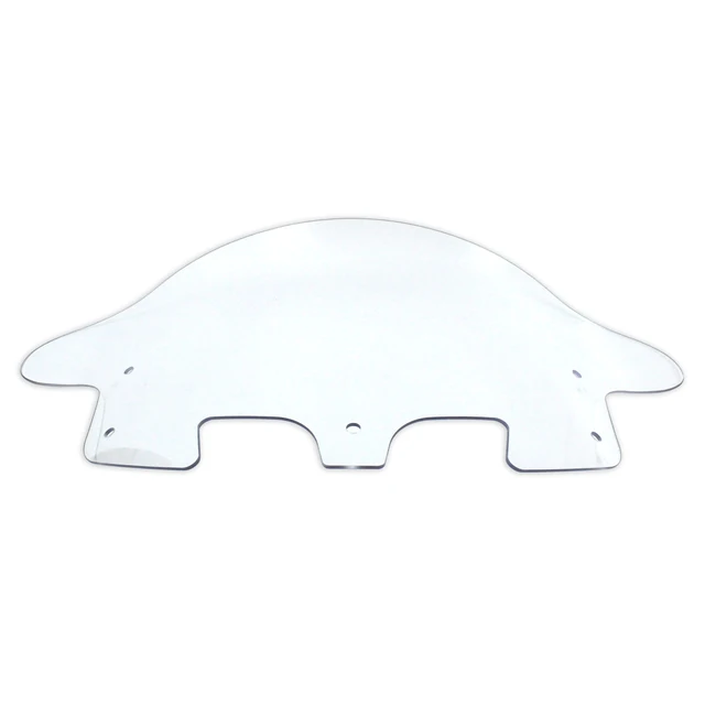 Motorcycle Front Windshield Spoiler Wind Deflector Baffle For Indian ...