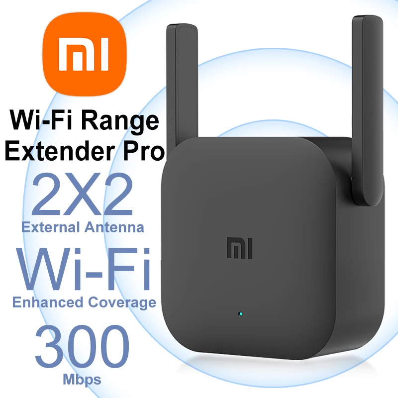 Xiaomi-amplificador Wifi Pro Original, enrutador 300M, 2,4G, extensor de rango, enrutador ...