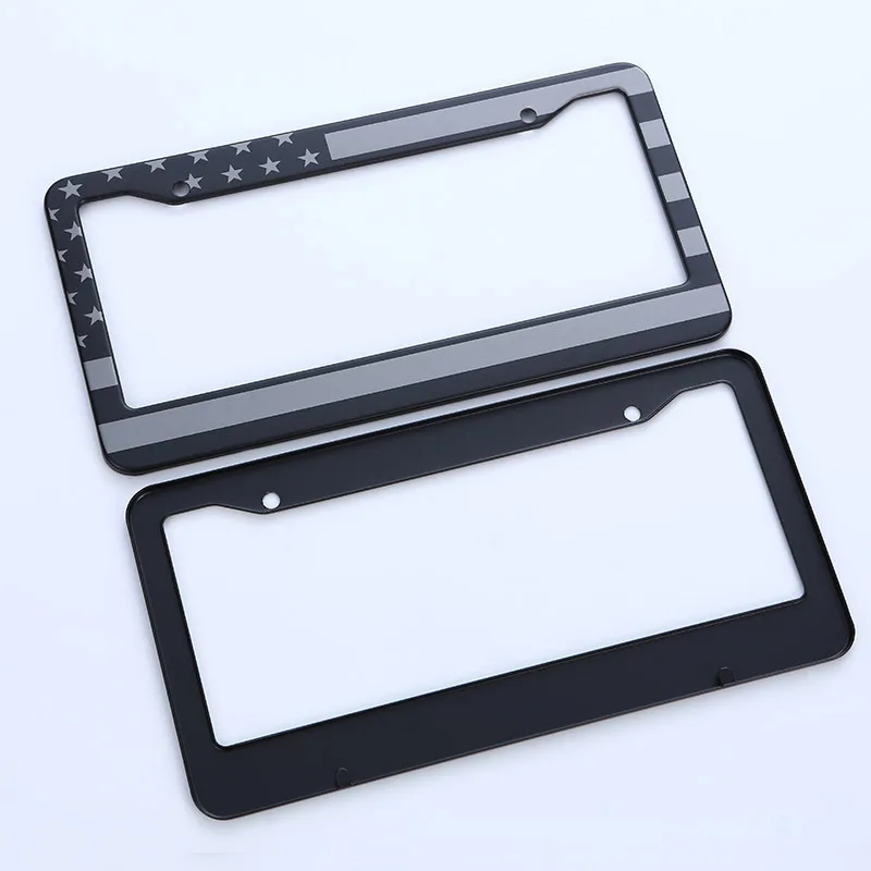 License-Plate-Frames-Stainless-Steel-Car-License-Plate-Cover-Car ...