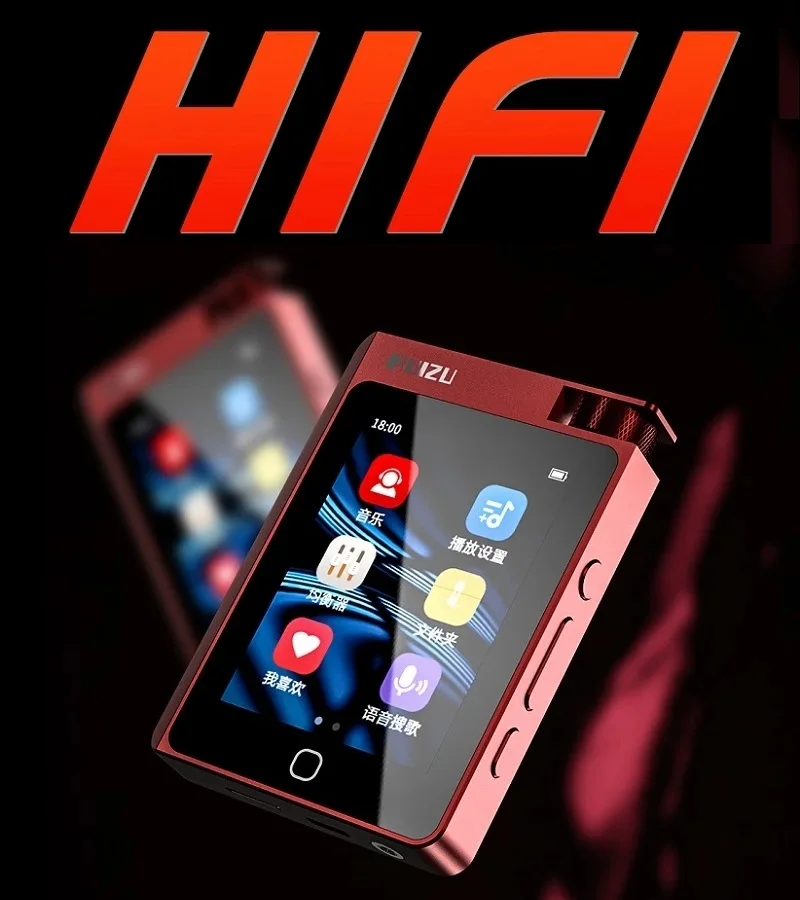New RUIZU A55 HiFi Lossless Music MP3 Player 16GB Bluetooth 5.0 DSD256 ...