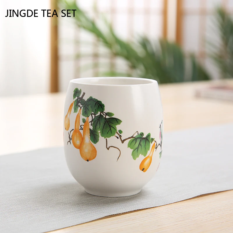 1Pc-Chinese-White-Porcelain-Tea-Cup-Small-Tea-Bowl-Travel-Portable ...