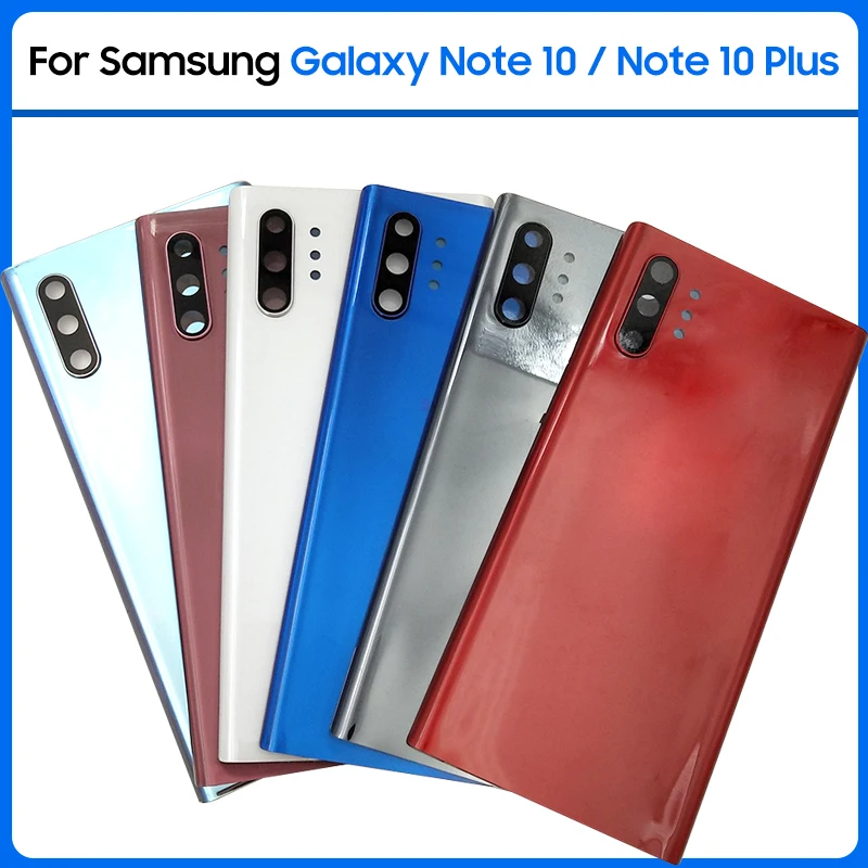 For-Samsung-Galaxy-Note10-N970F-Note-10-Plus-N975F-Battery-Back-Cover ...