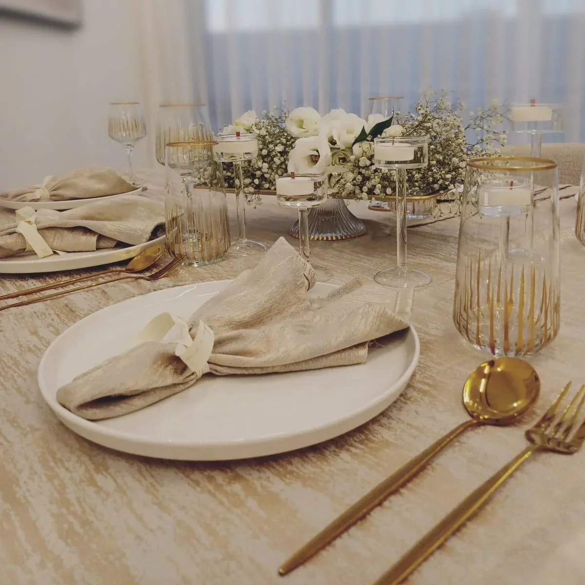 Designer-Mail-s-Table-Cloth-Napkin-Set-Great-Quality-Dinner-Tablecloth ...