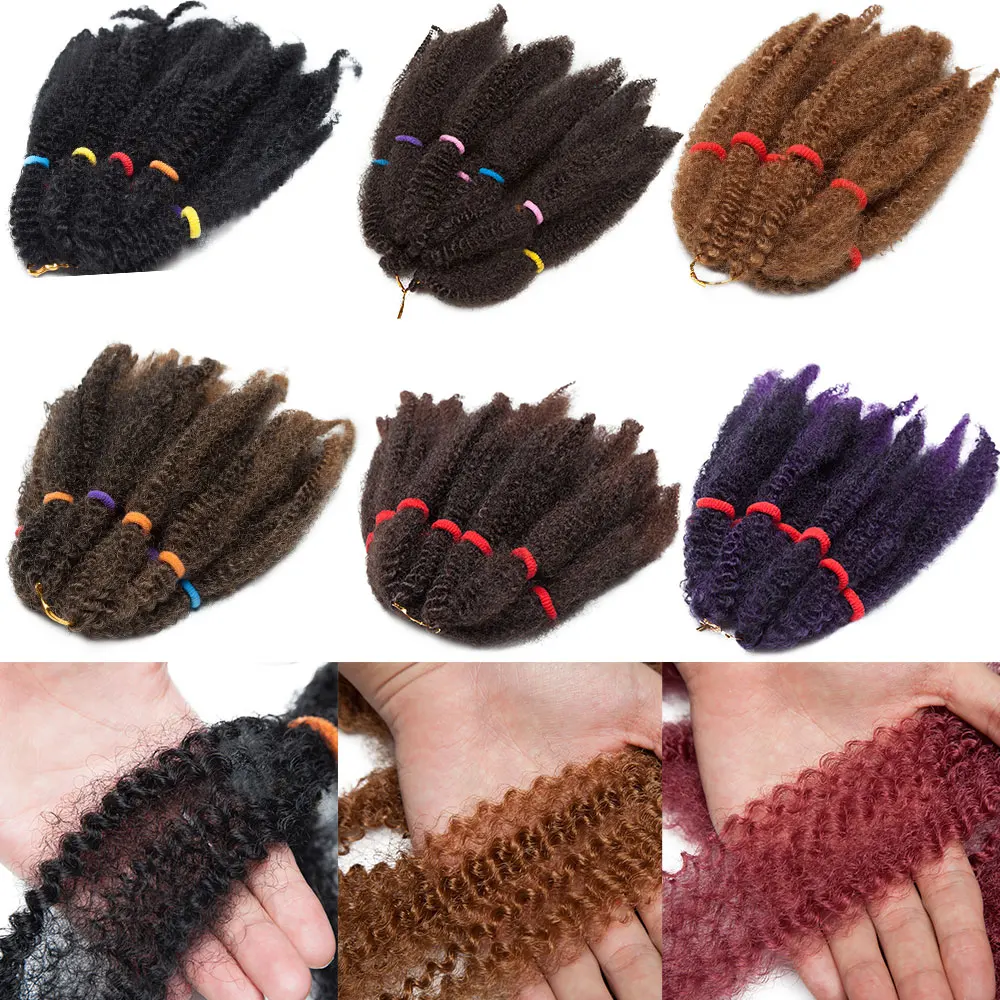 Afro-Kinky-Hair-Pre-Stretched-Afro-Kinky-Twist-Hair-Braiding-Hair-Kinky ...