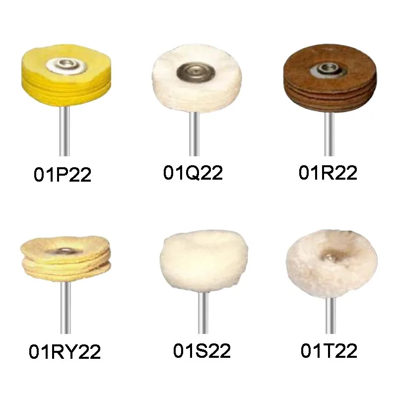 10pcs-set-Dental-Polishing-Wheel-Wool-Cotton-Polishing-Teeth-Polisher ...