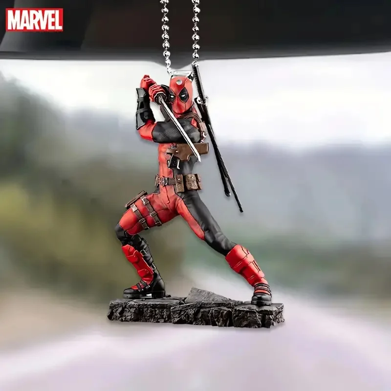 Llavero-decorativo-de-Deadpool-y-Lobezno-para-ni-os-colgante-acr-lico ...
