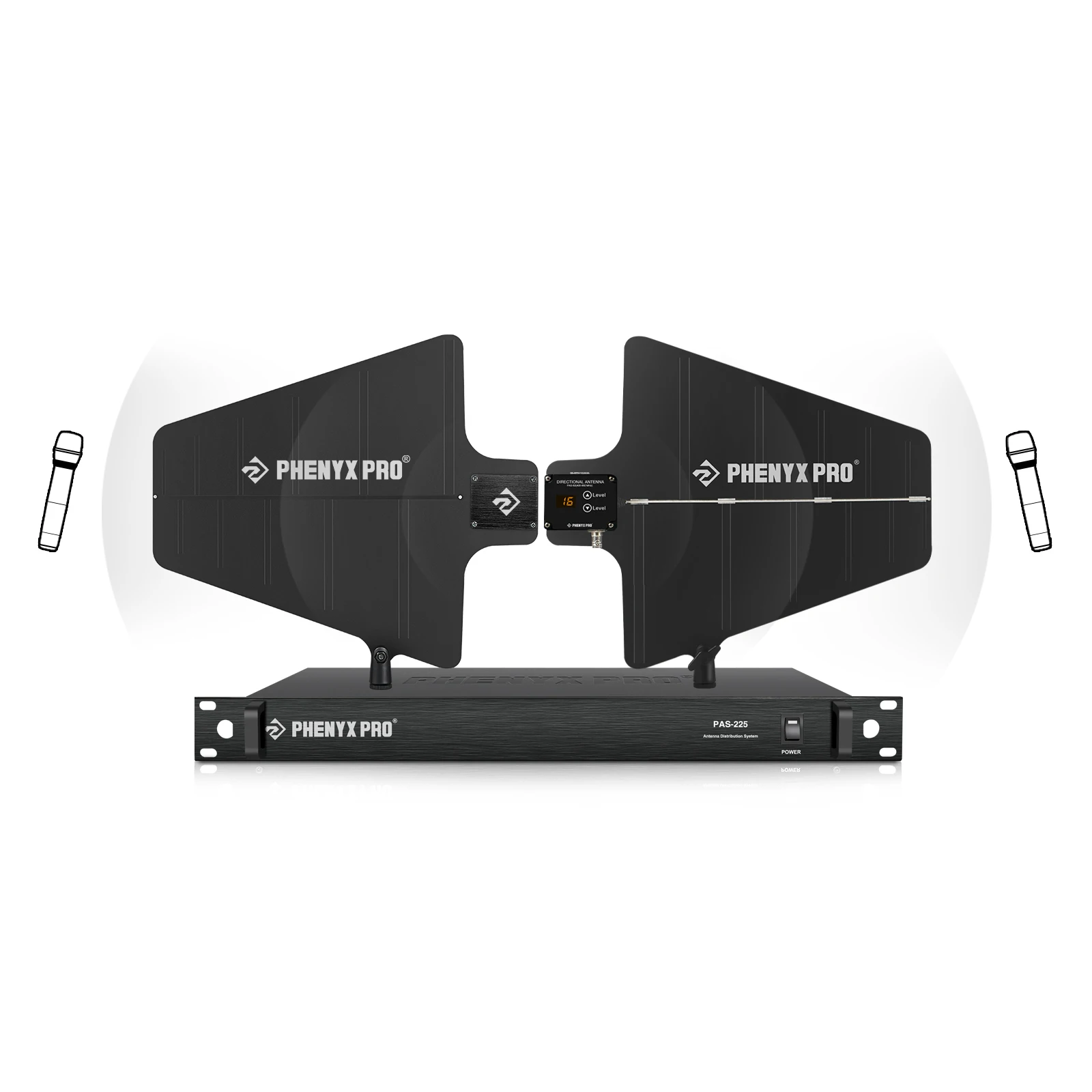 Phenyx-Pro-sistema-de-distribuci-n-de-antena-inal-mbrica-UHF-conjunto ...