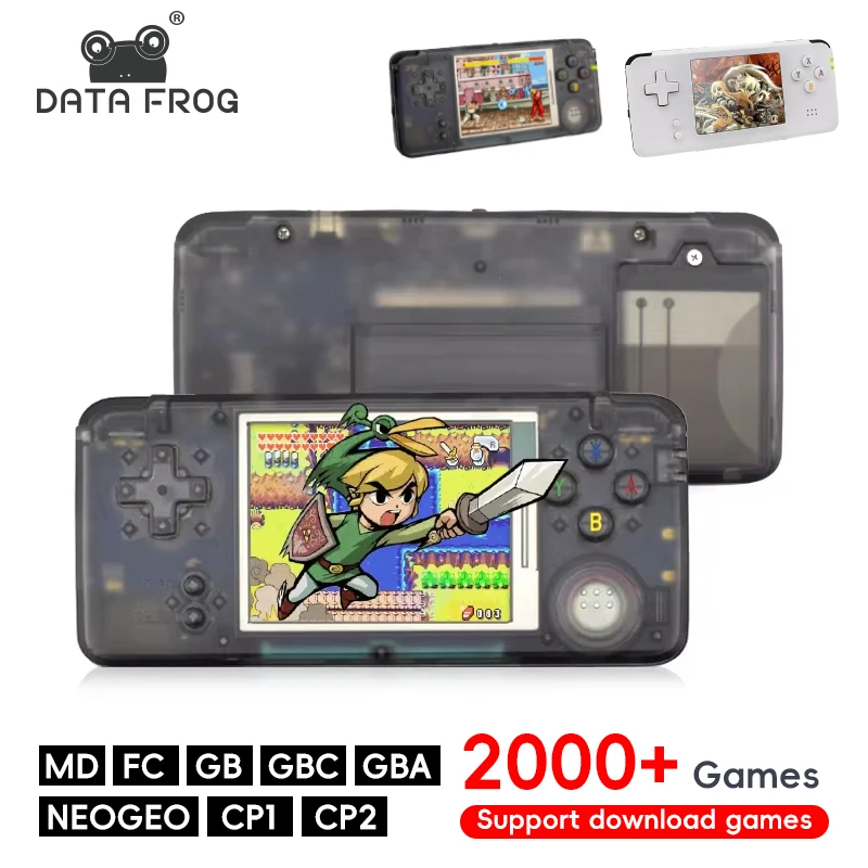 DATA-FROG-Q9-Retro-Handheld-Game-Console-3-Inch-IPS-Screen-Linux-System ...