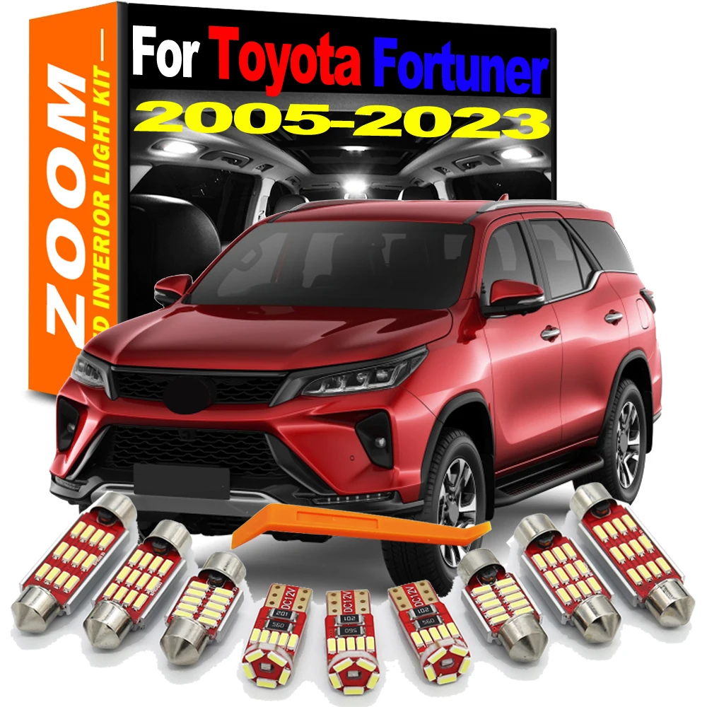 12-24v White Canbus Led Interior Map Dome Trunk Light Kit For Toyota ...