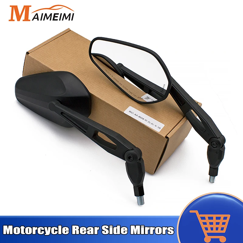 Motorcycle-Rearview-Mirror-Handlebar-Retrofit-Rear-View-Mirror-Racing ...