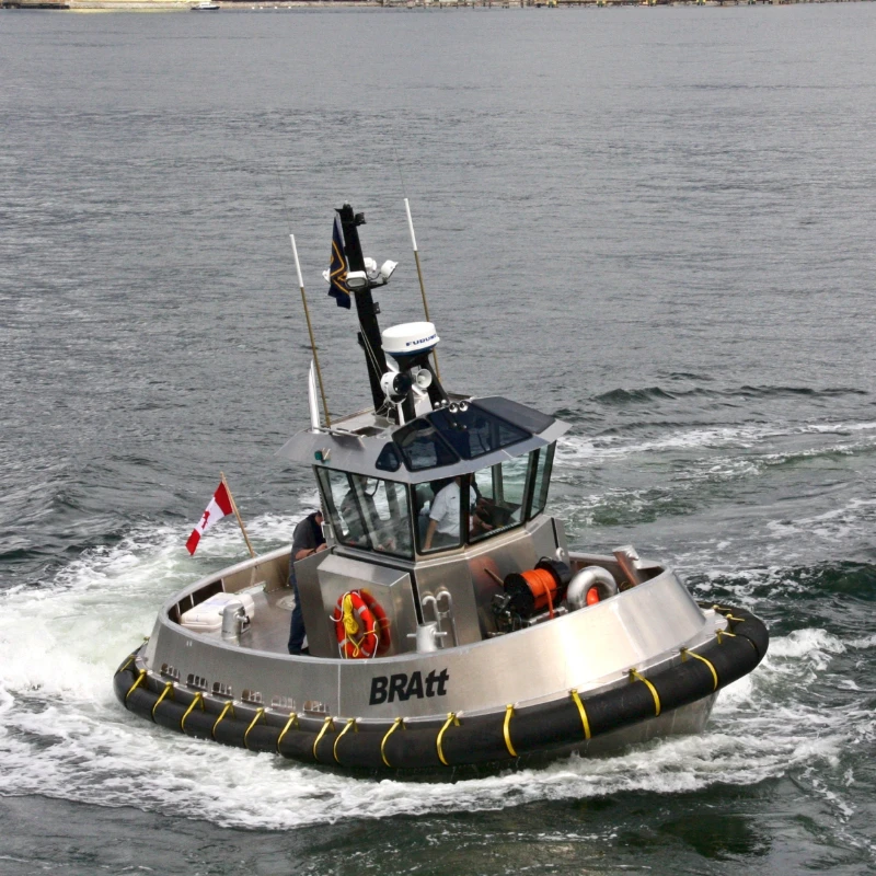 Full Rotation Tugboat Bratt 1/18 Mini Assembly Ship Model Kit RC ...