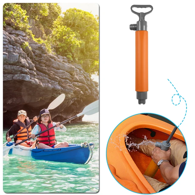 Canoe Accessories 46-73cm Kayak Hand Pump Floating Emergency Bilge ...