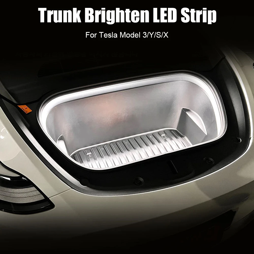 Frunk Brighten Led Strip 12v Car Front Trunk Light For Tesla Model 3 Y ...