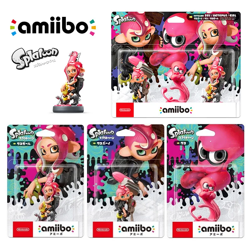 ARTSWIFT-Amiibo-Splatoon-2-Series-Triple-Pack-Octoling-Boy-Octoling-Octopus-Octoling-Girl-versi ...