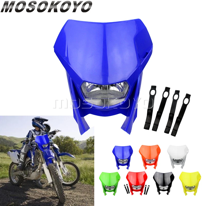 Motorcycle-H4-Headlight-For-Yamaha-WR250-WR450-TTR-WR-Enduro-Supermoto ...
