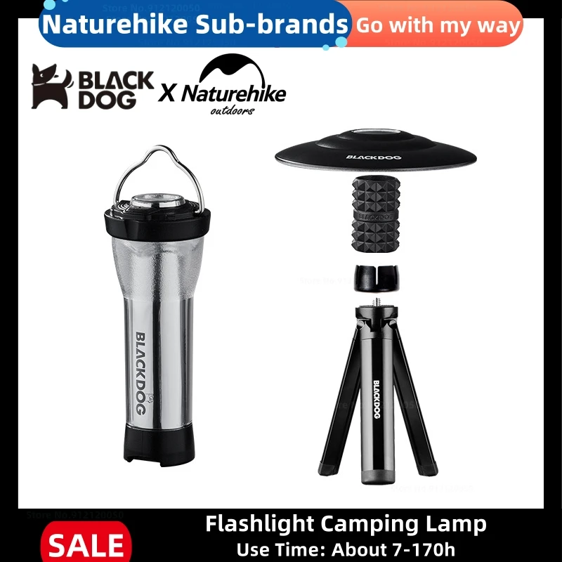 Naturehike-x-Blackdog-New-Outdoor-Flashlight-Camping-Light-Outdoor ...