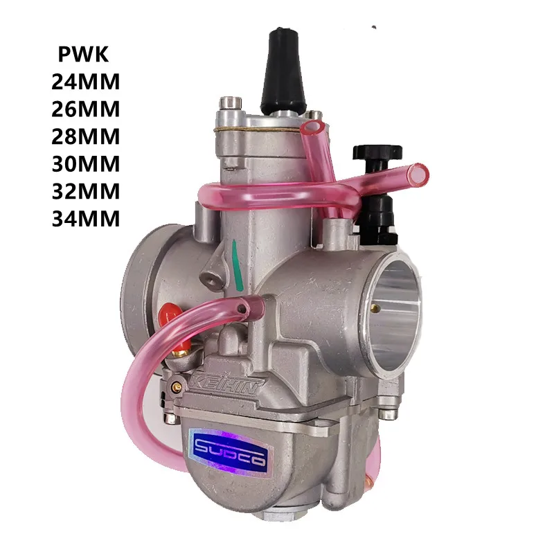 PWK 24 28 30 32 34 mm Universalvergaser für Keihin 2T 4T Motorrad Vergaser mit Power Jet Motor ...