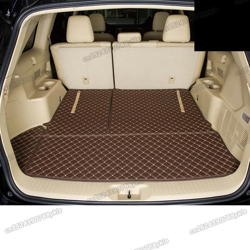 leather-car-trunk-mat-rear-boot-cargo-liner-for-toyota-highlander-2013 ...