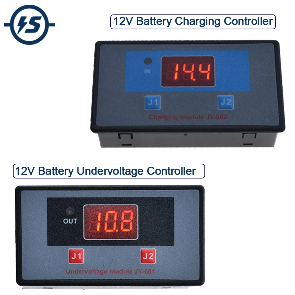 DC 12V Battery Charger Discharger Control Switch Undervoltage ...