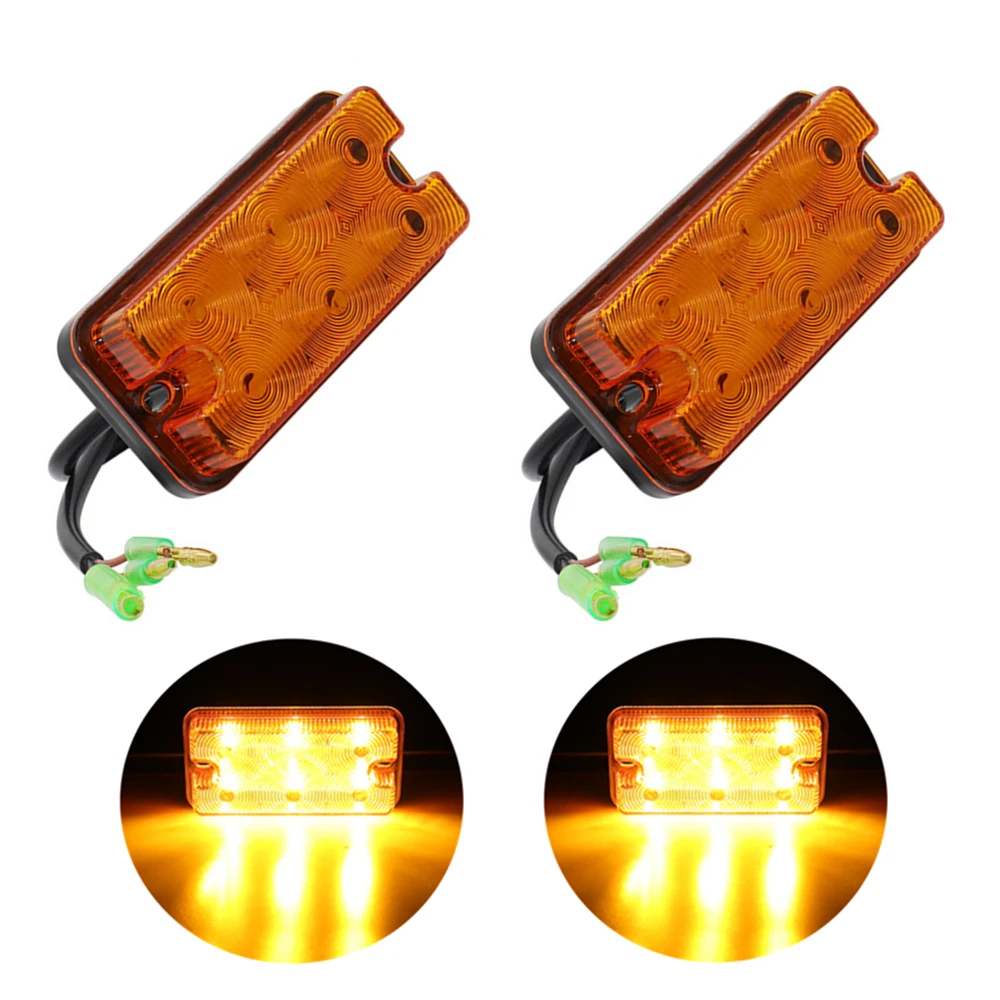 2Pcs-12V-80V-Front-LED-Lights-For-Forklift-Turn-Signal-Truck-Side-Lights-Trailer-Clearance ...