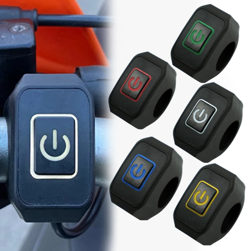 Motorcycle-Handlebar-Switch-with-LED-Light-for-Motorbike-Switches ...