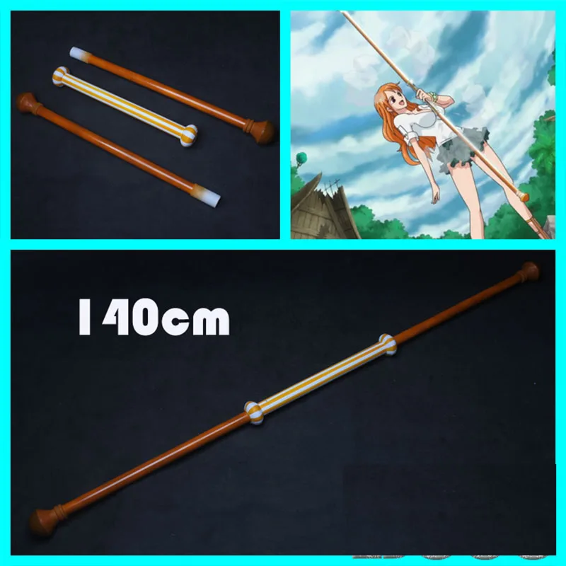 Nami-Cosplay-de-una-pieza-Cosplay-de-hechicer-a-Clima-Tact-Prop-Stick ...