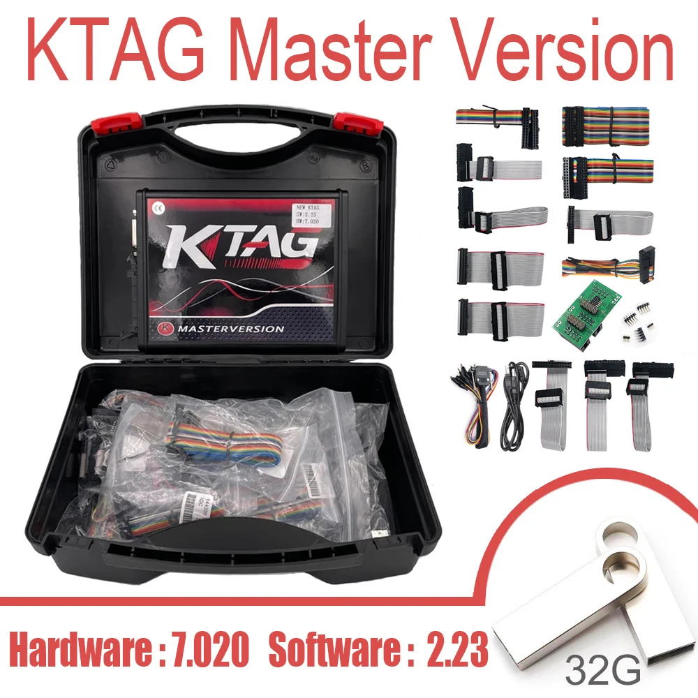 KTAG V7.020 ECU Programmer Tool Online Software Ktag 2.25 For Car Truck ...
