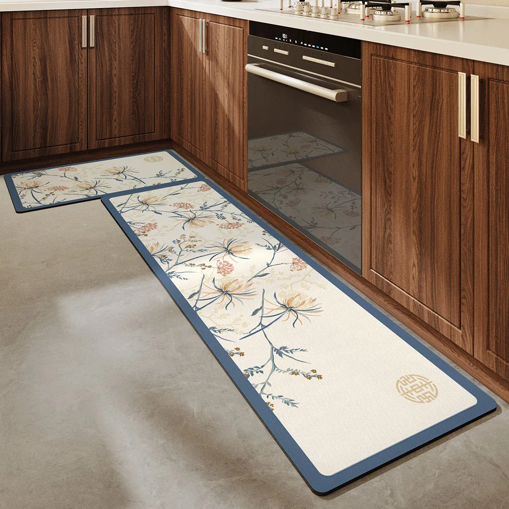 Water-Proof-and-Oil-resistant-Kitchen-Mats-Wipeable-PVC-Leather-Easy ...