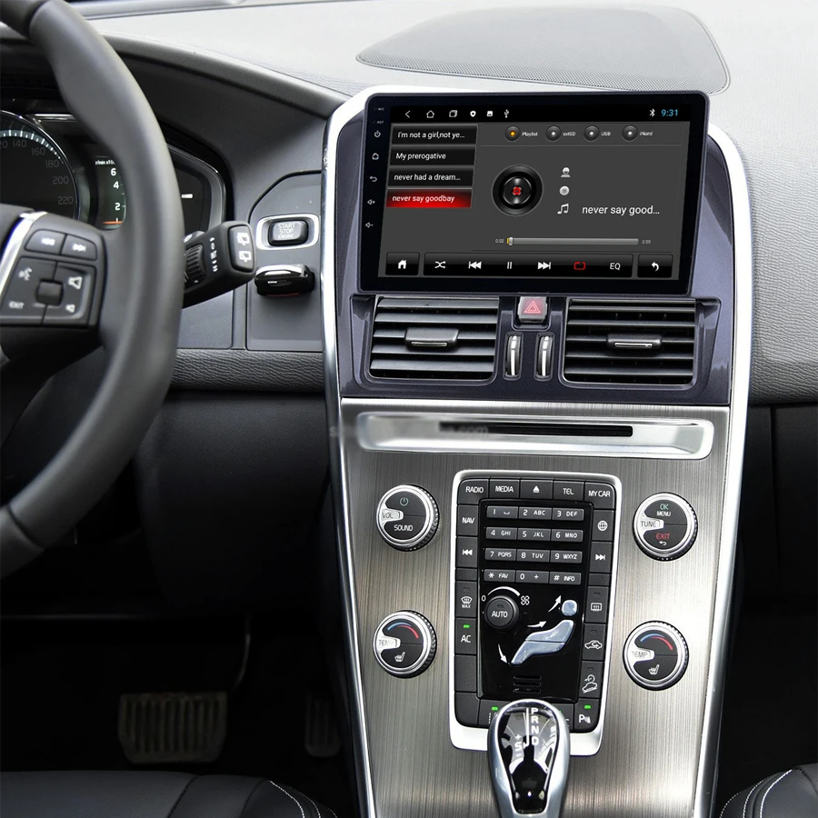 9" 2 din Car Radio Multimedia Video Player GS Navigation For Volvo XC60 ...
